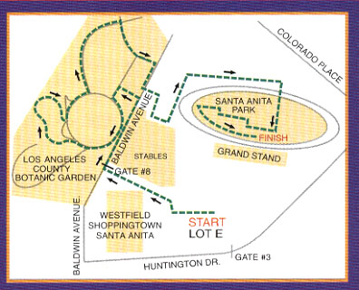 Foothill Flyers - Santa Anita Derby Day 5K review